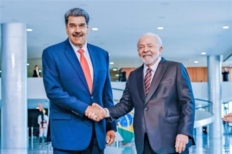 Brazil's Lula welcomes back Venezuelan Prez for 1st time after ban